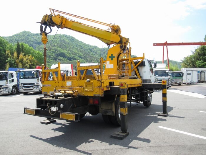 三菱 ファイター 中型/増トン 高所・建柱車 建柱車 U-FM618F の 三菱 ファイター 中型/増トン 高所・建柱車 建柱車 U-FM618F の
